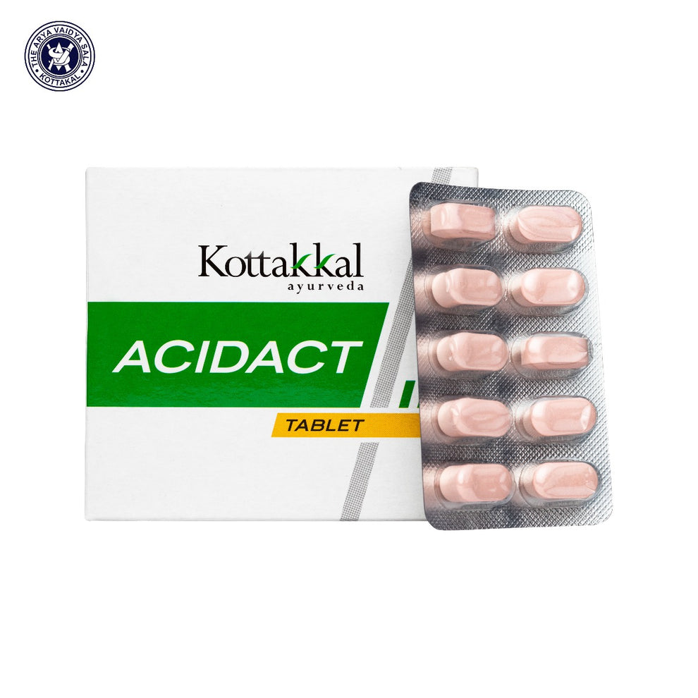 Acidact Tablet - 100 Tablets (Pack Of 1) - Lara Ayurveda and Wellness ...
